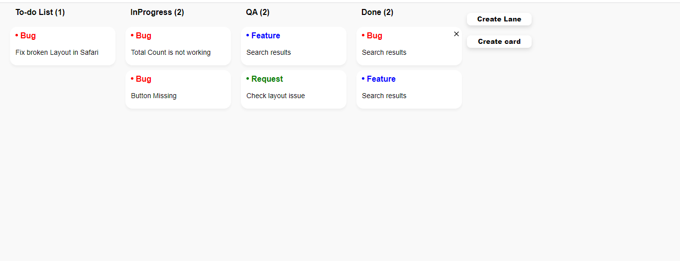 GitHub - vjayasuryajai/kanbanboard