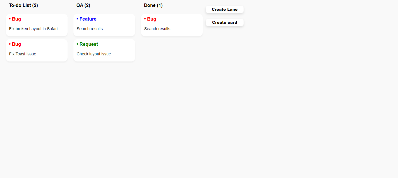GitHub - vjayasuryajai/kanbanboard