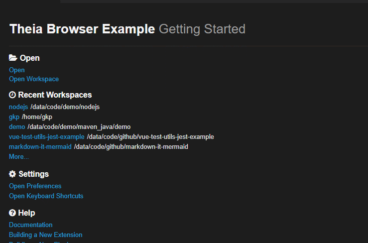 don't kown which item is selected when press tab in getting start page · Issue #6157 · eclipse ...