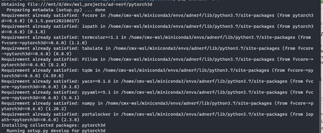Install Pytorch3d Wrong In Wsl2 Ubuntu · Issue 970 · Facebookresearch Pytorch3d · Github
