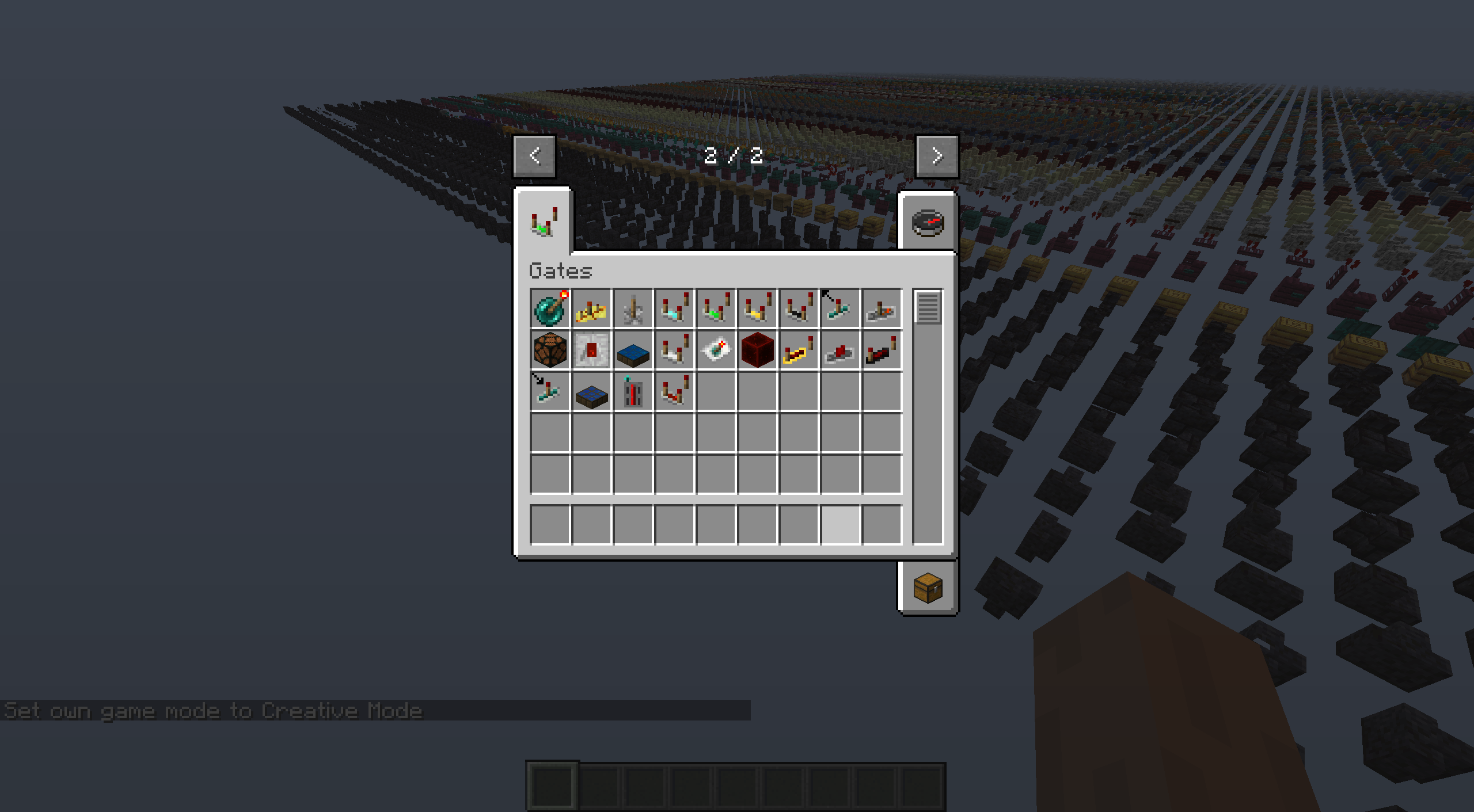 No modded blocks in debug world · Issue #6924 · MinecraftForge/MinecraftForge · GitHub