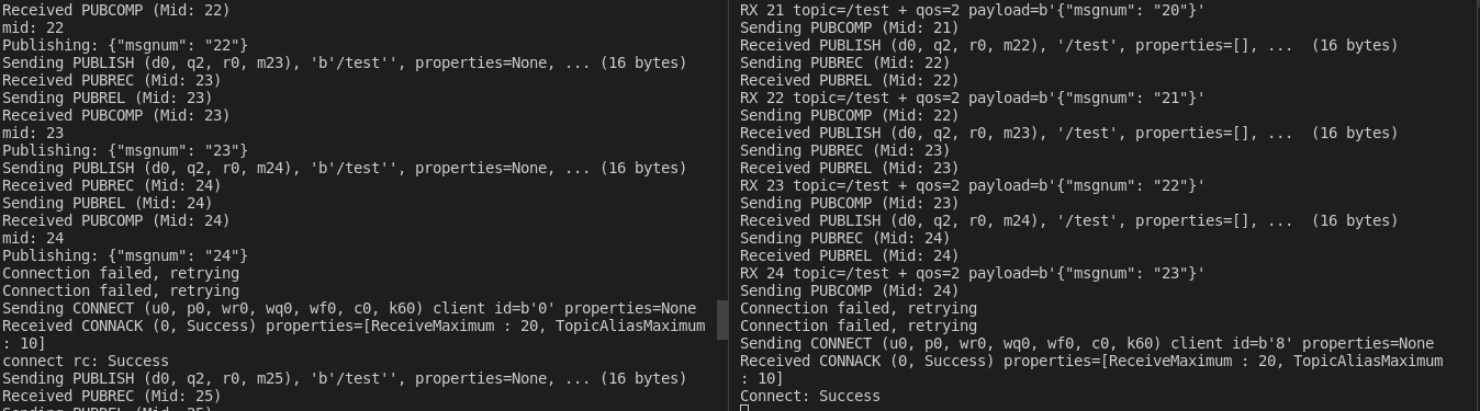 Mosquitto Subscriber Doesnt Receive Messages After Broker Is Restarted · Issue 2265 · Eclipse