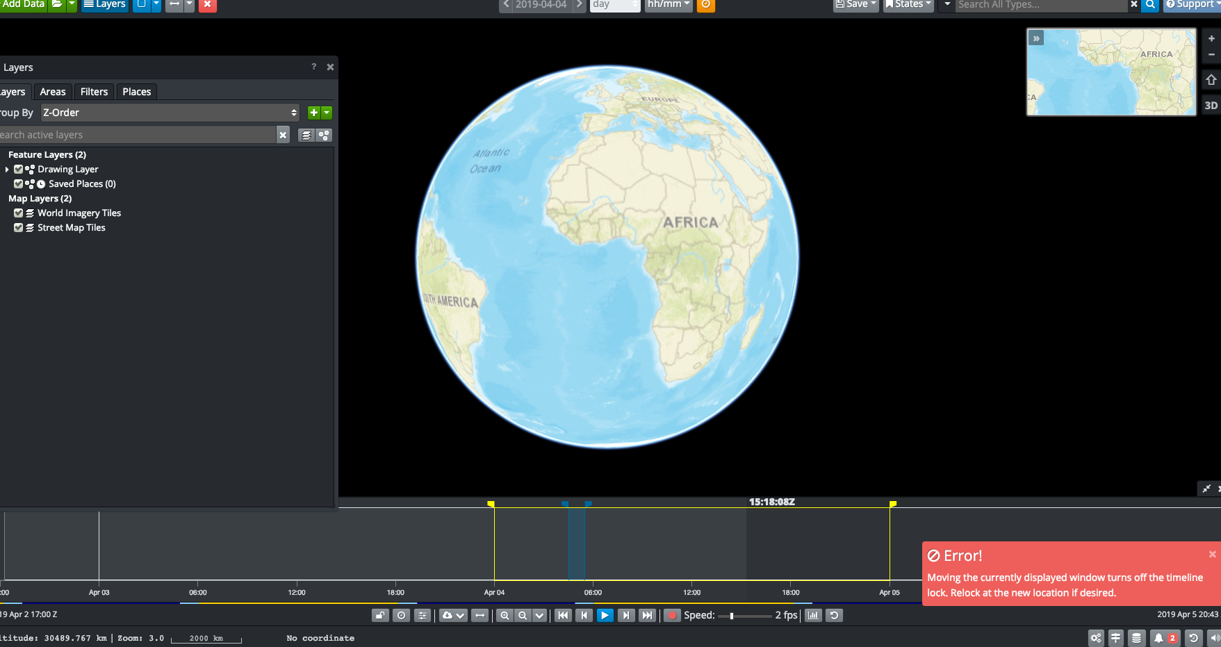 Change timeline error to info · Issue #466 · ngageoint/opensphere · GitHub