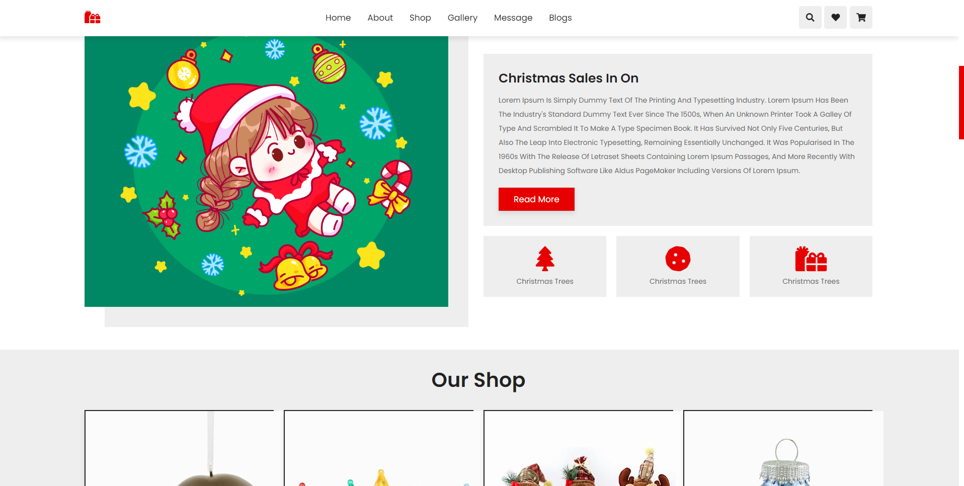 GitHub - NerdAutodidata/css-christmas-website: Site responsivo de Natal ...