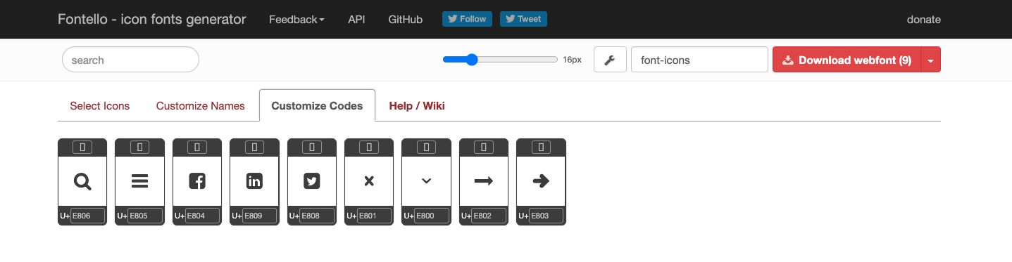 Double unicode characters · Issue #738 · fontello/fontello · GitHub