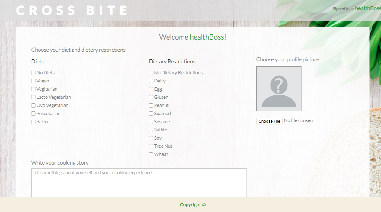 GitHub - nataliiafrank/Cross-Bite
