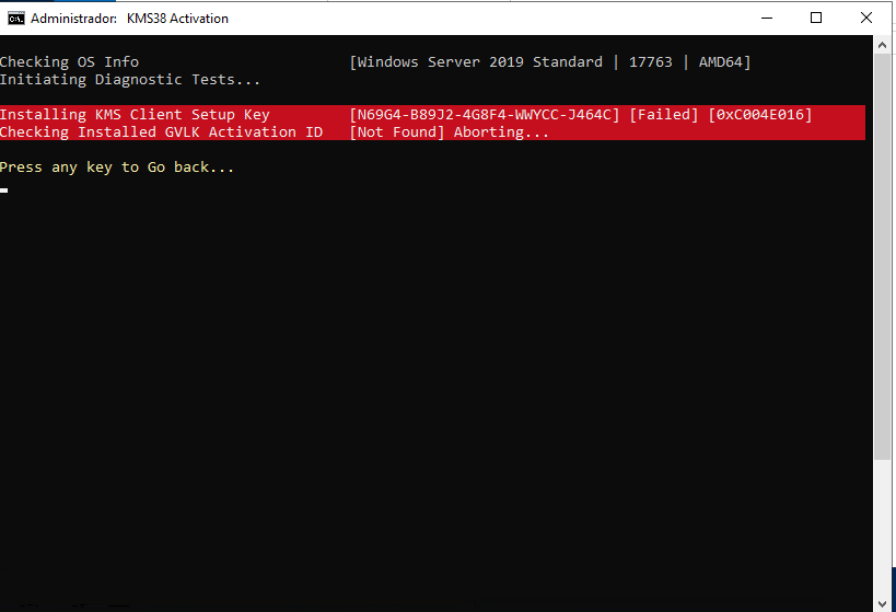 Getting Error 0xc004e016 · Issue 186 · Massgravelmicrosoft Activation Scripts · Github