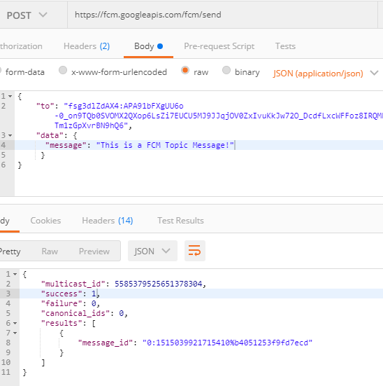 [android]remote Data And Notification Not Receiving · Issue 725 · Evollu React Native Fcm · Github