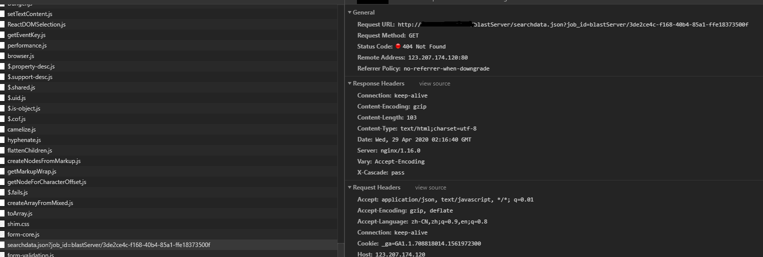 Can not redirect to original blast page by refreshing the web page · Issue #462 · wurmlab ...
