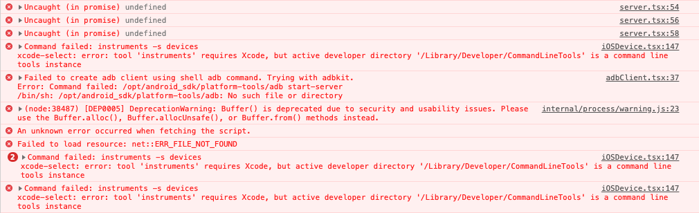 Cannot see plugin & conflict with react-native · Issue #551 · facebook/flipper · GitHub