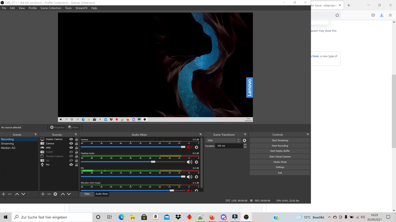 OBS Maximized Window Bug · Issue #5355 · obsproject/obs-studio · GitHub