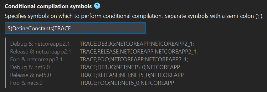 Modifying conditional compilation symbols produces unexpected evaluated values. (2) · Issue ...