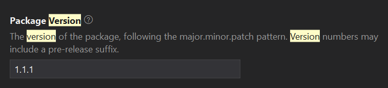 Package Version shows incorrect when the AssemblyInformationVersionAttribute is added manually ...
