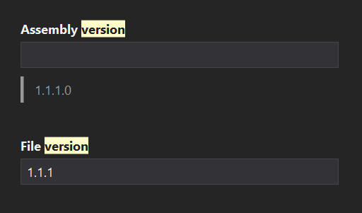 Package Version shows incorrect when the AssemblyInformationVersionAttribute is added manually ...