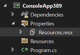 Resource editor's "Add existing resource" fails in C# SDK-style projects · Issue #8039 · dotnet ...