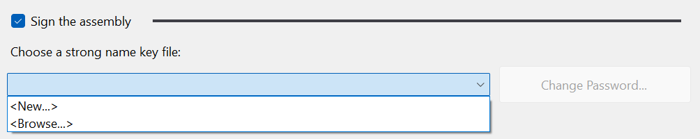 No create new key file in new property pages · Issue #8649 · dotnet/project-system · GitHub
