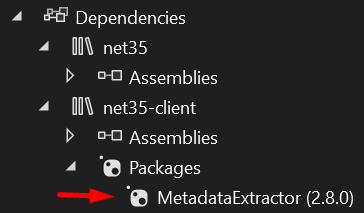 Transitive dependency items not attached for all target frameworks when multi-targeting · Issue ...