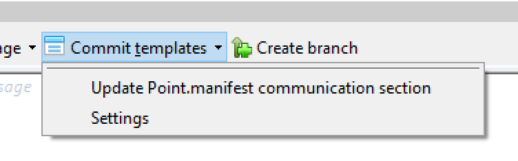 Commit message drop down issues · Issue #4698 · gitextensions/gitextensions · GitHub