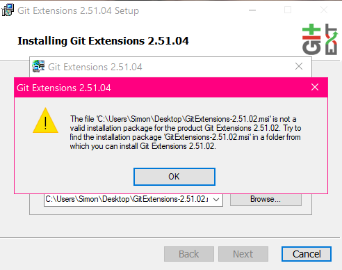 Cannot install GitExtensions 2.51.04 · Issue #5289 · gitextensions/gitextensions · GitHub