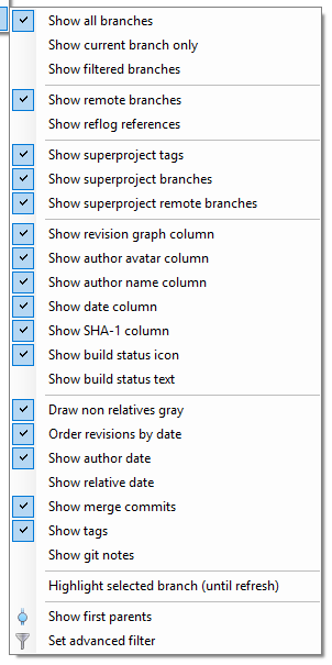 Show keyboard shortcuts for all navigation menu items · Issue #5433 · gitextensions ...