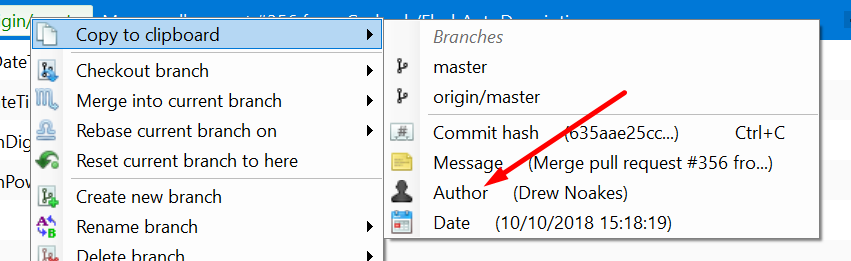 Copy Author Should Include Email · Issue 5558 · Gitextensions Gitextensions · Github