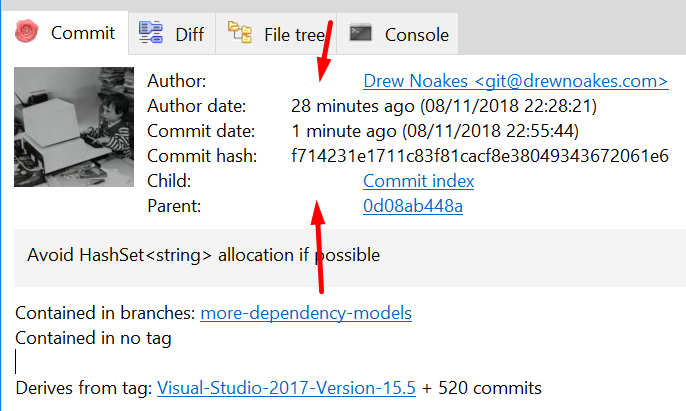 Commitinfo Alignment Issue · Issue 5730 · Gitextensions Gitextensions · Github