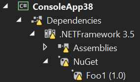 TargetFramework fails to differentiate by NuGet profile name · Issue #2617 · dotnet/project ...