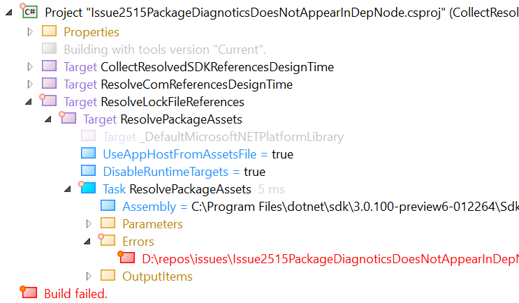 Unresolved package prevents fixing other unresolved package · Issue ...