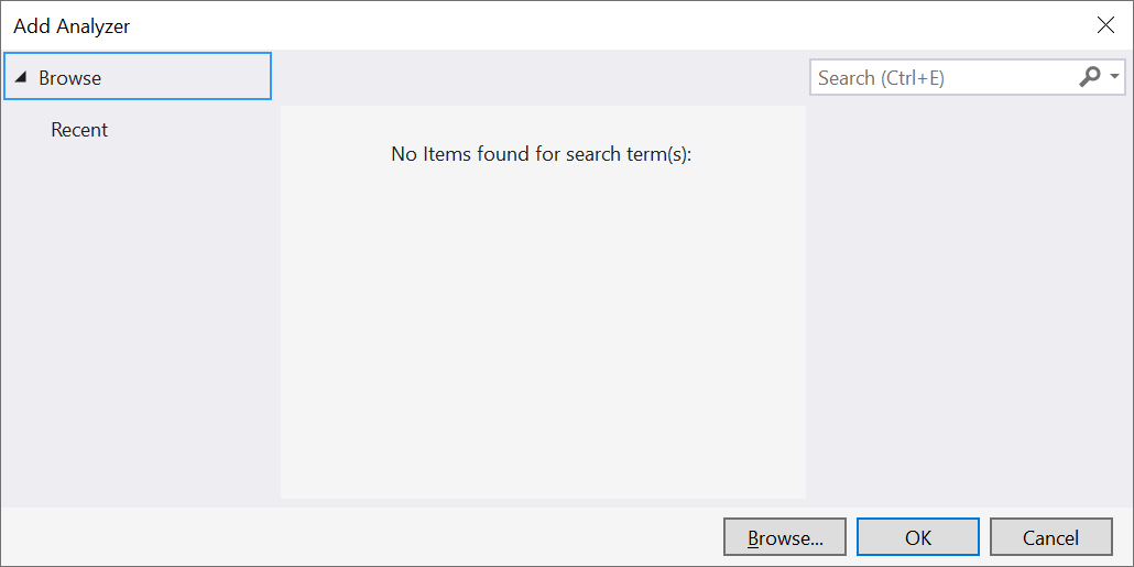 Add Add Analyzer Context Menu Item · Issue 5934 · Dotnet Project System · Github