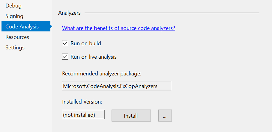 Add "Add Analyzer" context menu item · Issue #5934 · dotnet/project-system · GitHub
