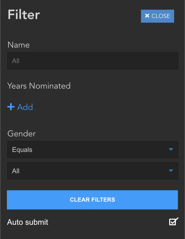 Add An Option To Auto Apply Filters · Issue 122 · Piccolo Orm Piccolo Admin · Github