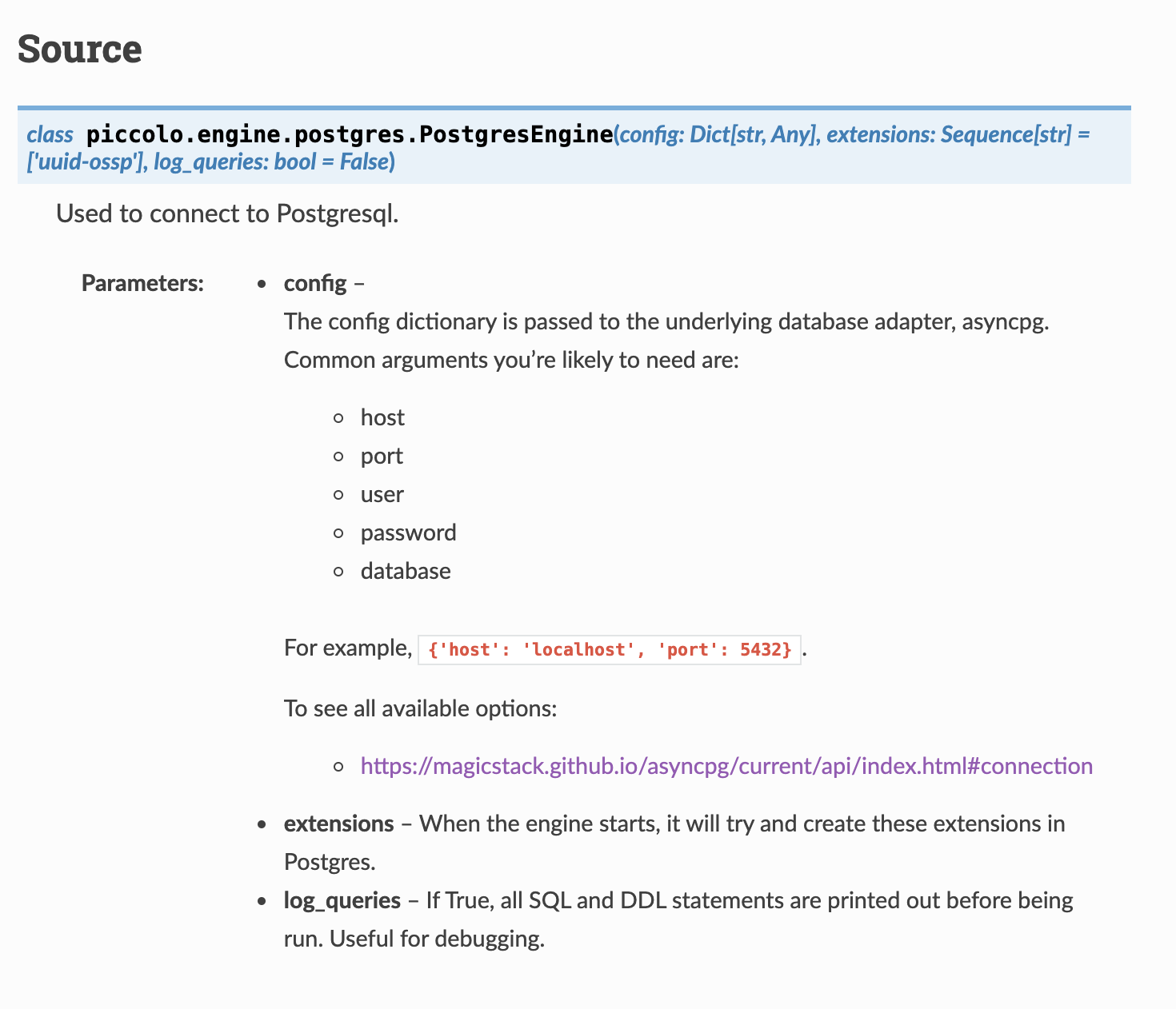 Fix The Docs · Issue 318 · Piccolo Orm Piccolo · Github