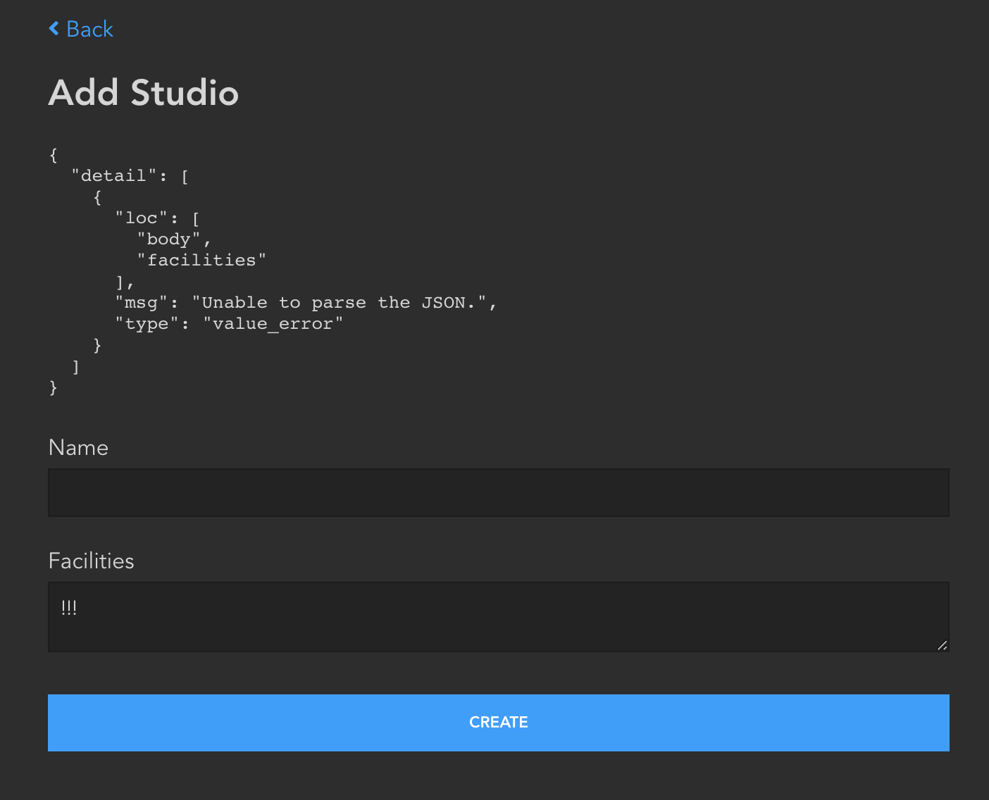 Improve Error Messages In Piccolo Admin · Issue 213 · Piccolo Ormpiccoloadmin · Github 