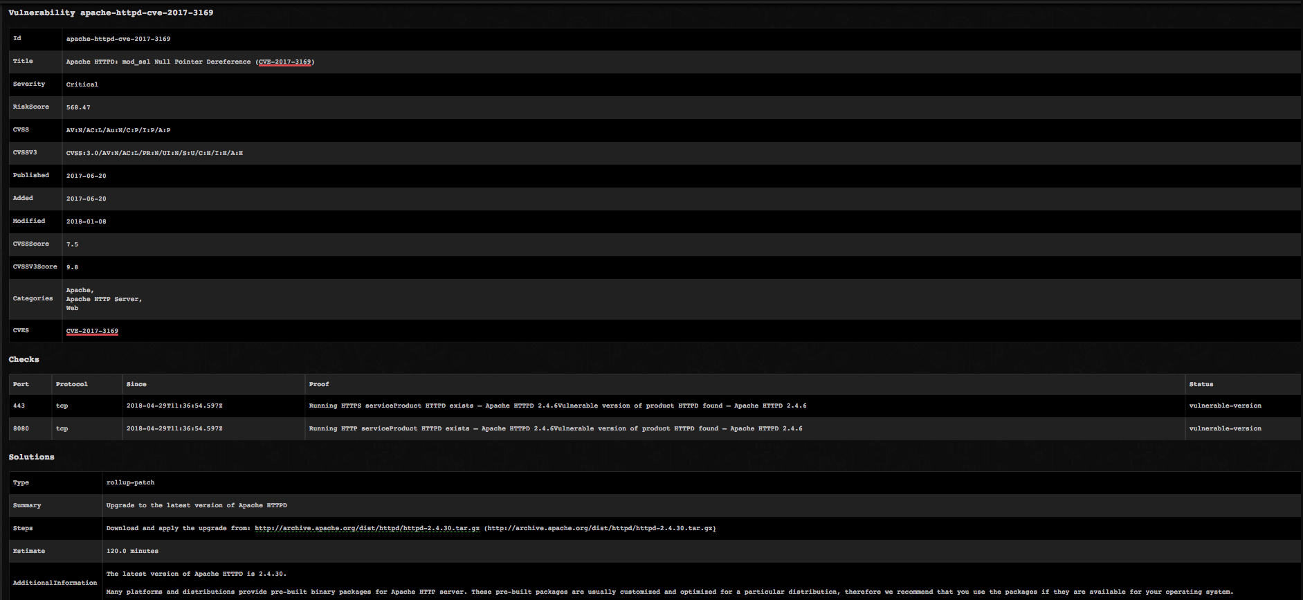 Rapid7 Nexpose | Cortex XSOAR