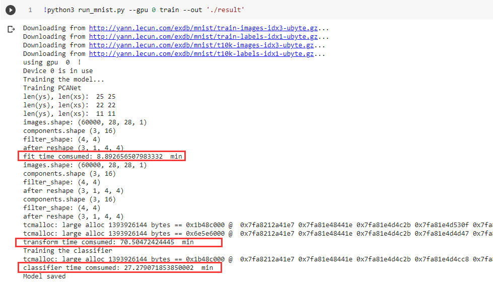 weird time consumption in cpu mode contrast with gpu mode? · Issue #11 · IshitaTakeshi/PCANet ...