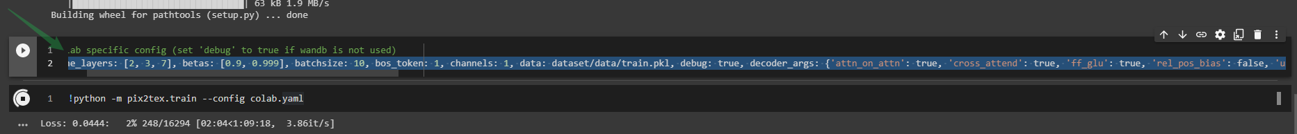 run error in colab · Issue #160 · lukas-blecher/LaTeX-OCR · GitHub