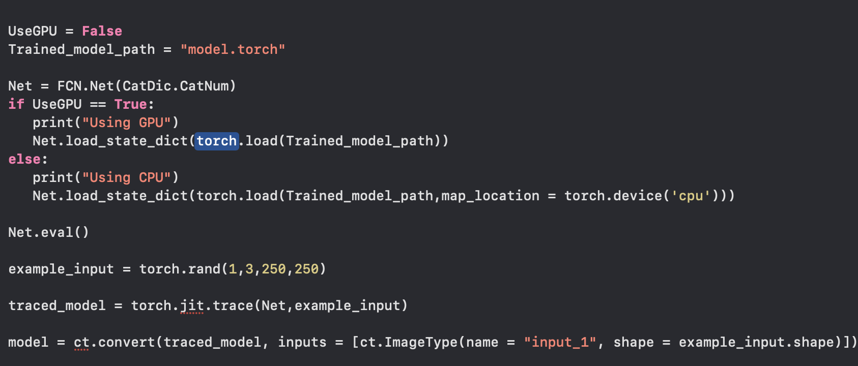 How to load trained . torch from conversion to .mlmodel · Issue #53264 ...