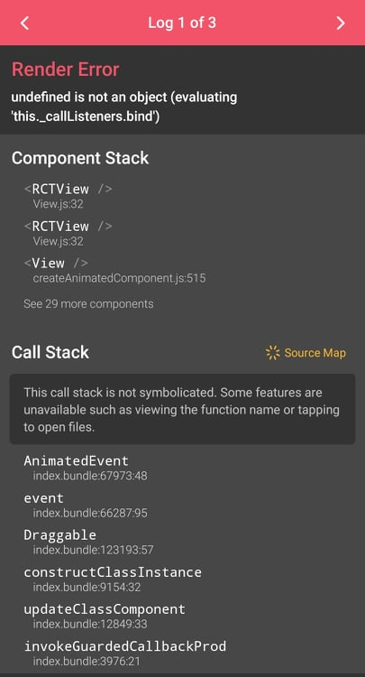 Animated Event Crashing The App · Issue 2570 · Software Mansion React Native Reanimated · Github