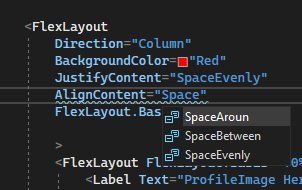 Spelling Mistake in FlexLayout AlignContent options. · Issue #8966 ...