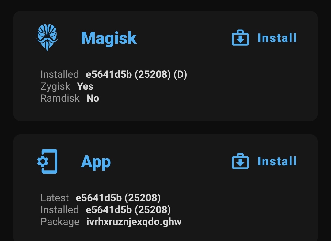 Unable to hide Magisk app · Issue #6654 · topjohnwu/Magisk · GitHub