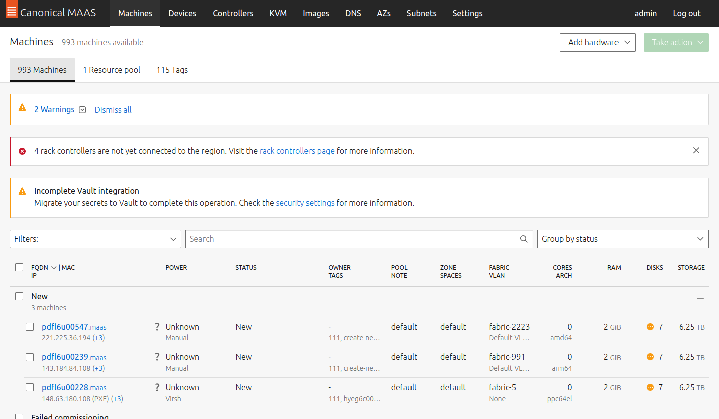 feat: Integrate Vault status into UI by ndv99 · Pull Request #4479 · canonical/maas-ui · GitHub