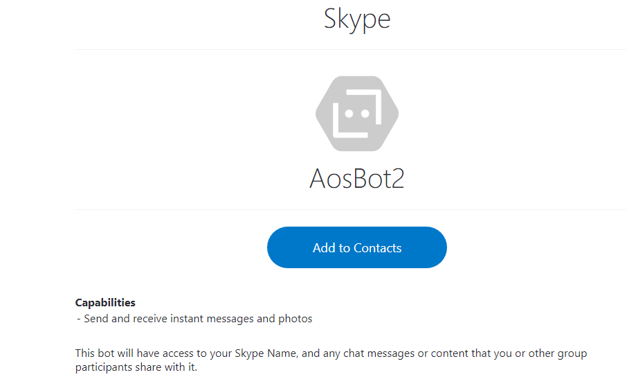[Skype] ACL check failed · Issue #3268 · microsoft/botframework-sdk · GitHub