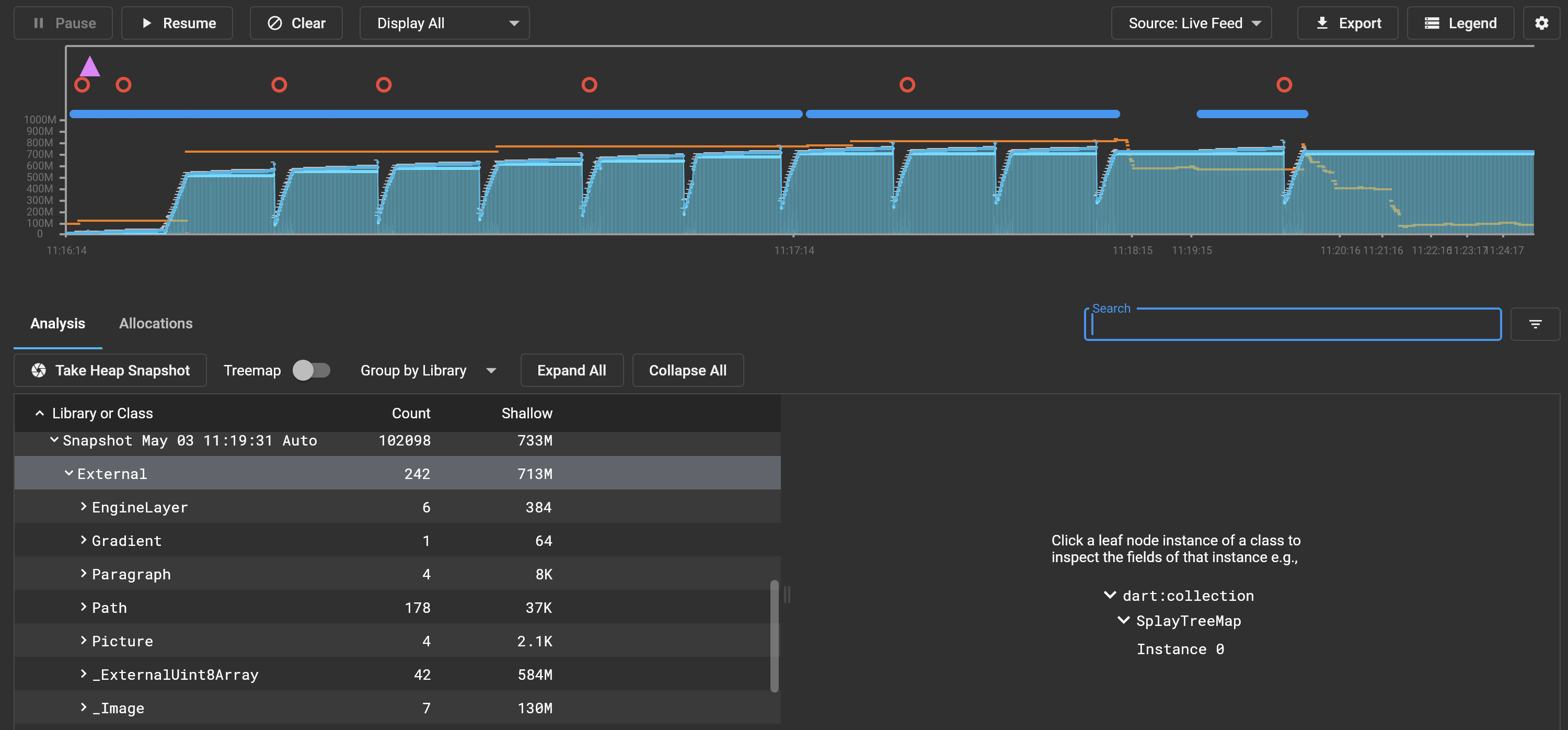 Memory usage persists after popping pdf preview screen · Issue #1019 · DavBfr/dart_pdf · GitHub
