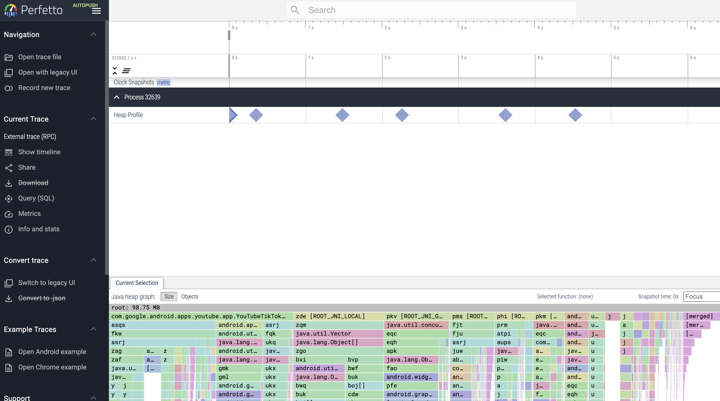 java heap continuous dump,trace open with problems · Issue #462 · google/perfetto · GitHub