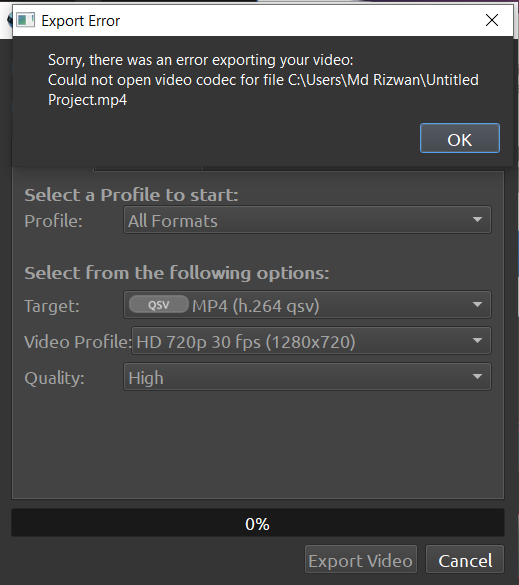 error exportacion · Issue #4812 · OpenShot/openshot-qt · GitHub