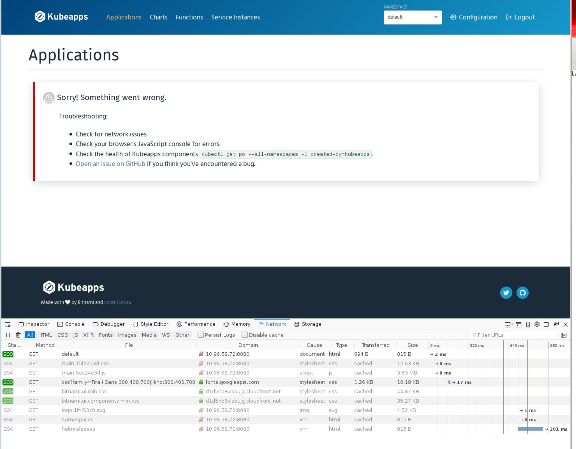 kubeapps up fails · Issue #405 · vmware-tanzu/kubeapps · GitHub