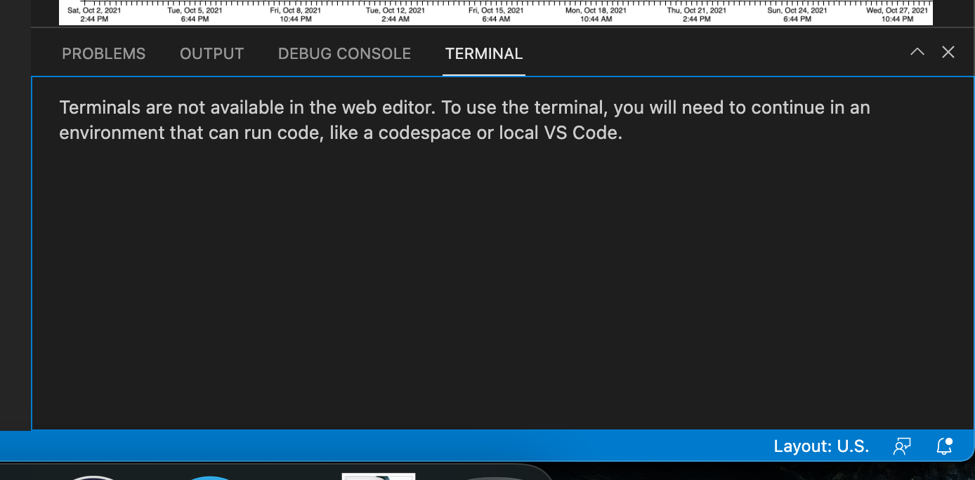 Improve Terminals Are Not Available In The Web Editor · Issue 137246 · Microsoft Vscode · Github