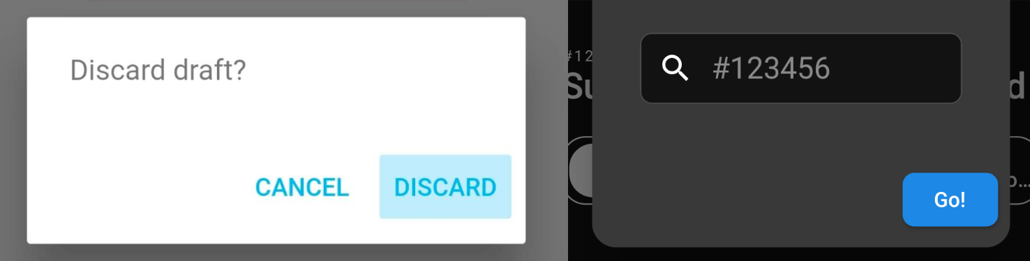 AlertDialog not following Material Design specs · Issue #40403 · flutter/flutter · GitHub