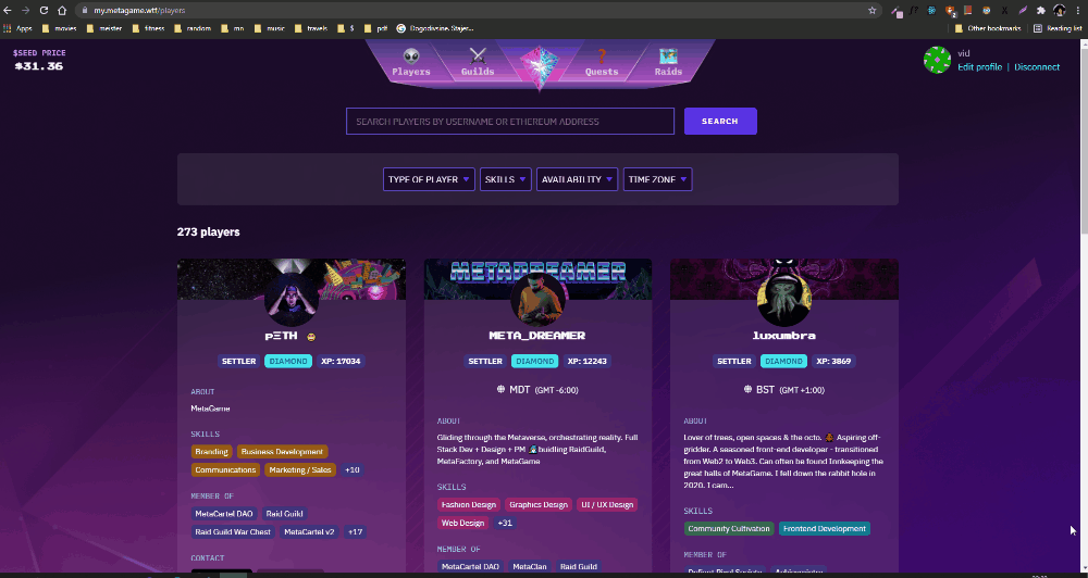 Rerouting bug in user editing · Issue #802 · MetaFam/TheGame · GitHub