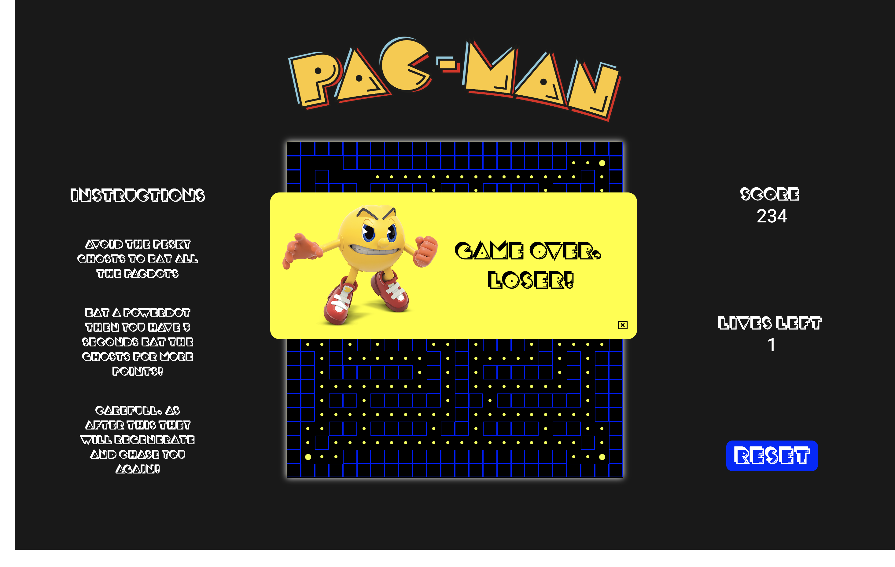 GitHub - stuartmees/project-01-pacman